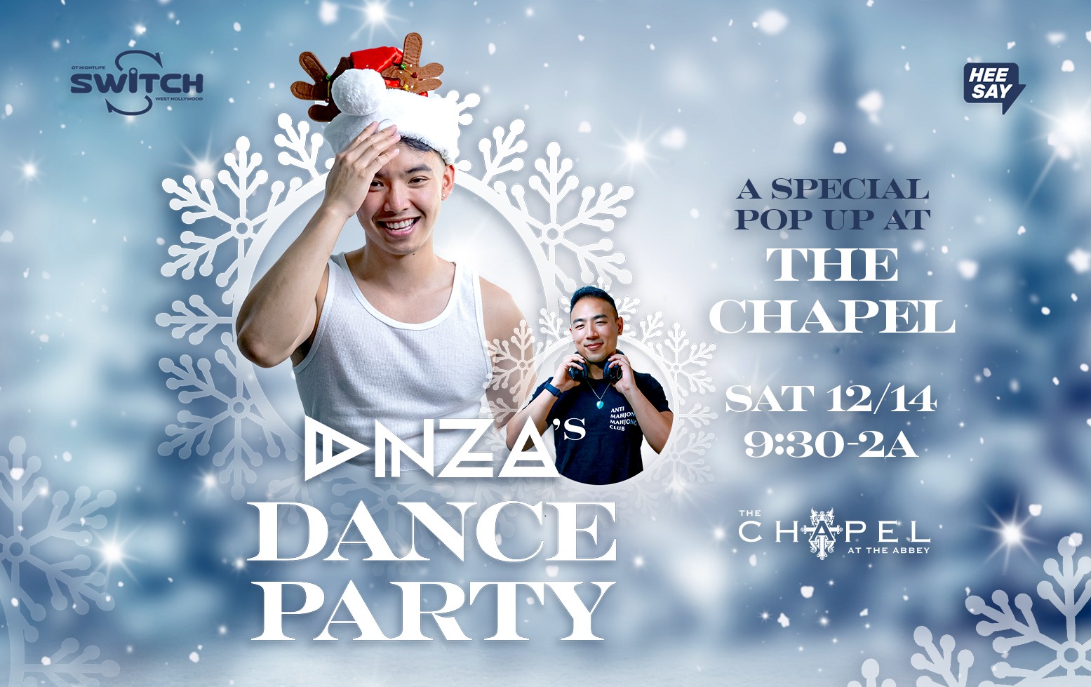 Switch WeHo | DNZA's Dance Party (New Pop Up Location), 21+ Tickets ...