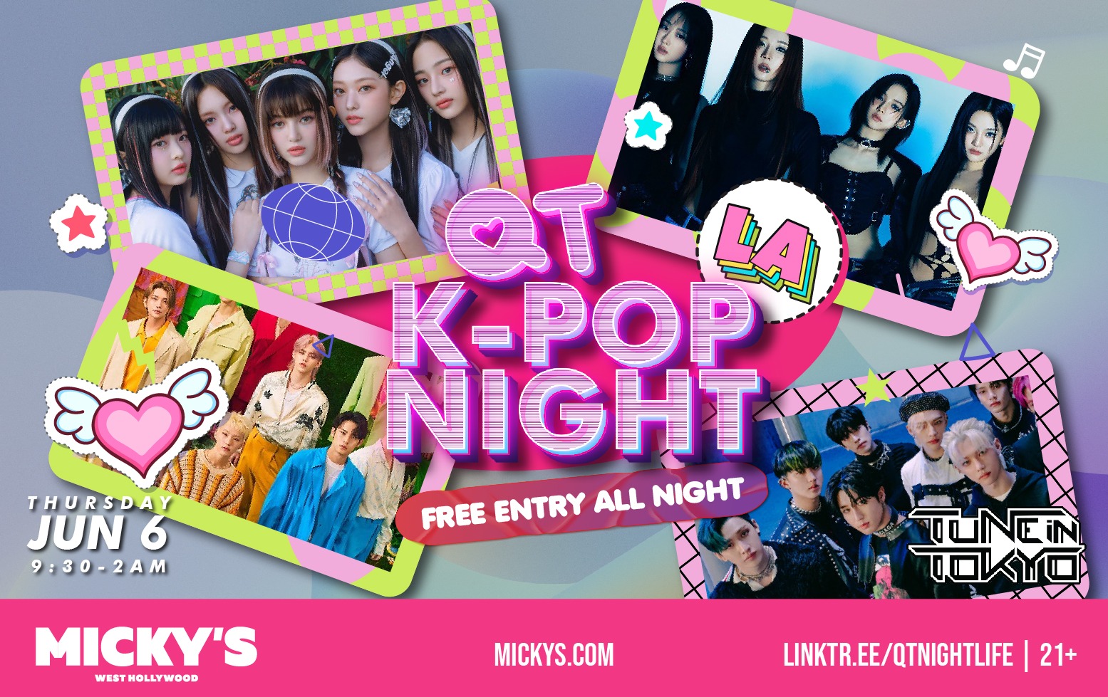 QT K-Pop Night LA | Thursday 6/6, 21+ Tickets | QT Nightlife