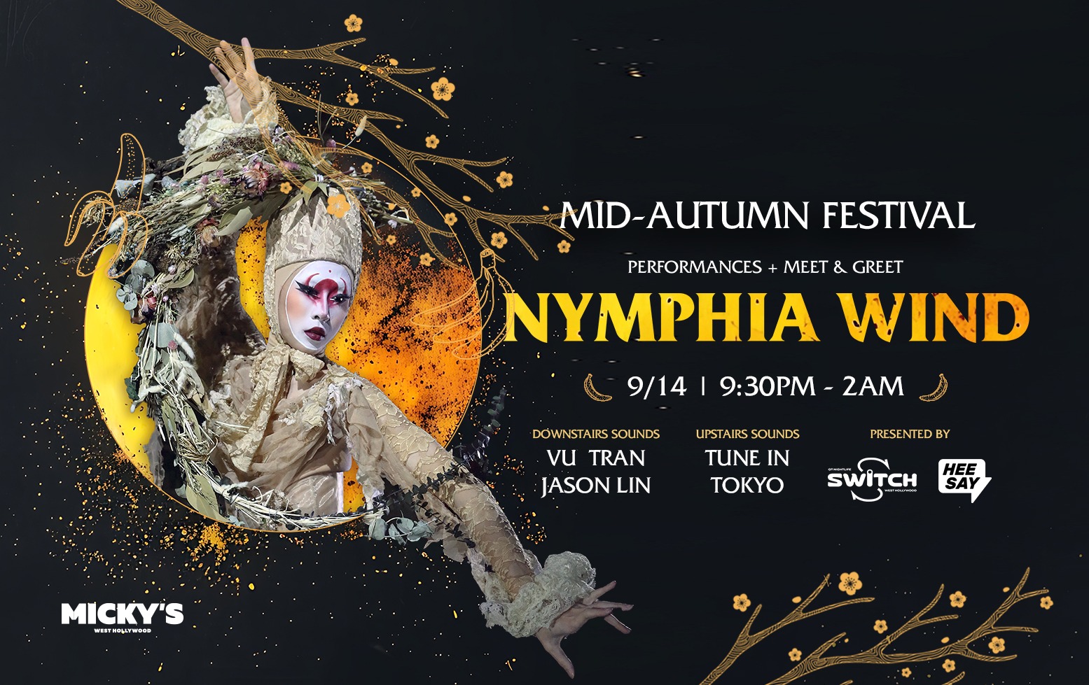 Switch WeHo | Mid-Autumn Festival with Nymphia Wind, 21+ Tickets | QT ...