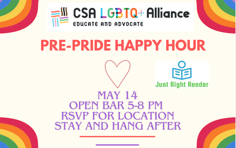 LGBTQ+ Alliance Pre-Pride Happy Hour Tickets | CSA LGBTQ+ Alliance