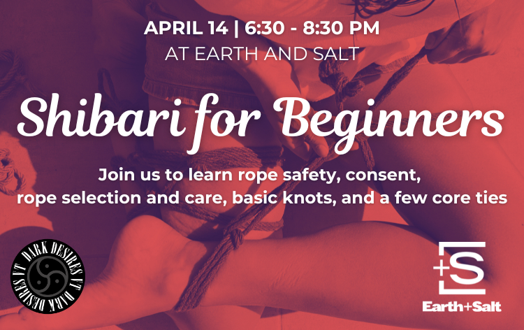 Shibari for Beginners - April 2024 Tickets | Earth and Salt
