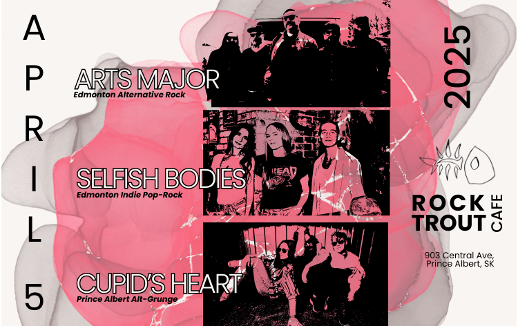 Cupid's Heart, Selfish Bodies, & Arts Major at Rock Trout Tickets ...