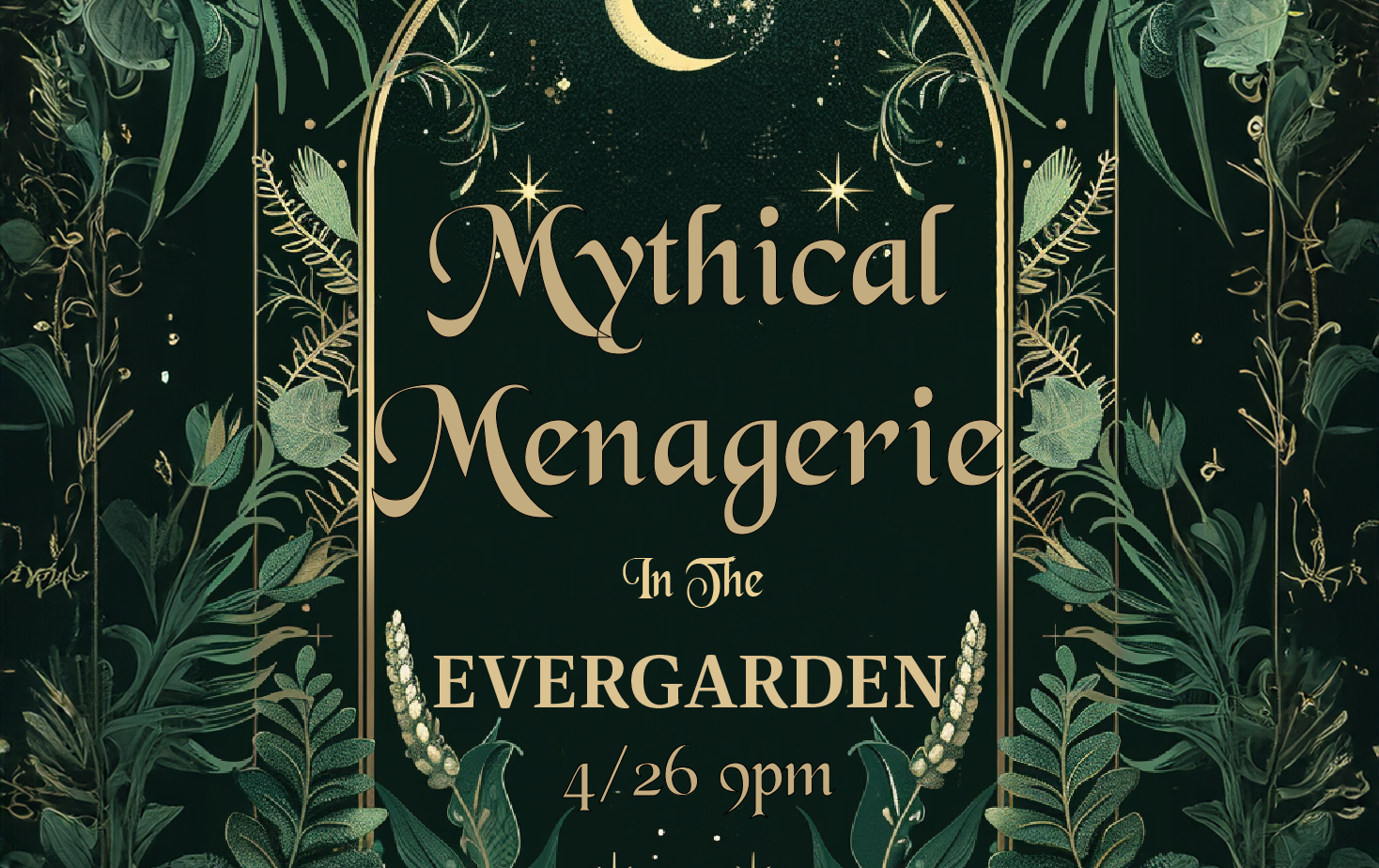 Mythical Menagerie in the Evergarden Tickets | The Renegade Show