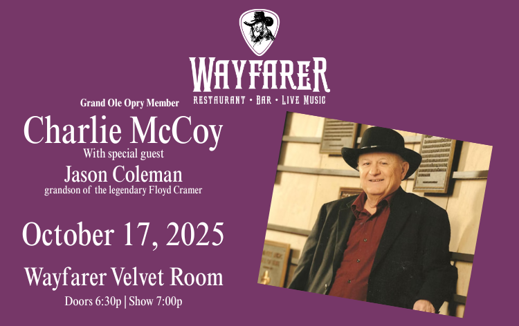 Charlie McCoy & Jason Coleman Tickets | Wayfarer Appalachia LLC