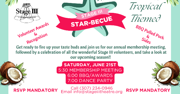 STARbecue 2025 Tickets | Stage III Community Theatre