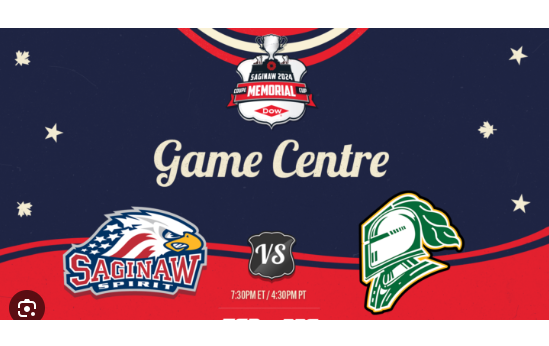 Saginaw Spirit Game Tonight