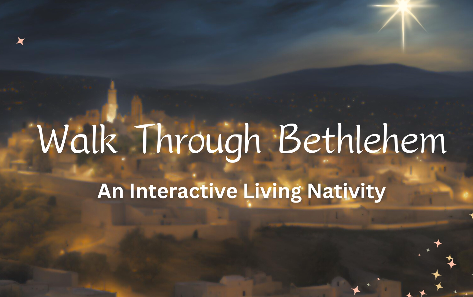 Walk Through Bethlehem Tickets | Echo Theatrics