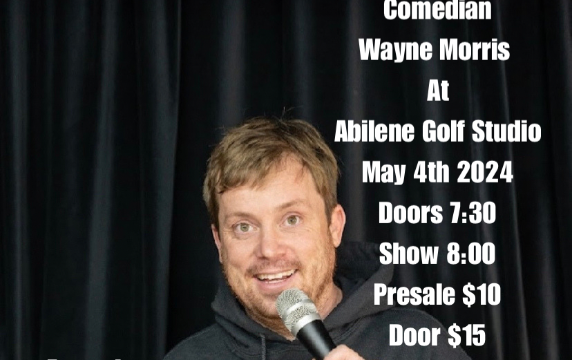 Comedian Wayne Morris at Abilene Golf Studio Tickets | Wayne Morris Comedy