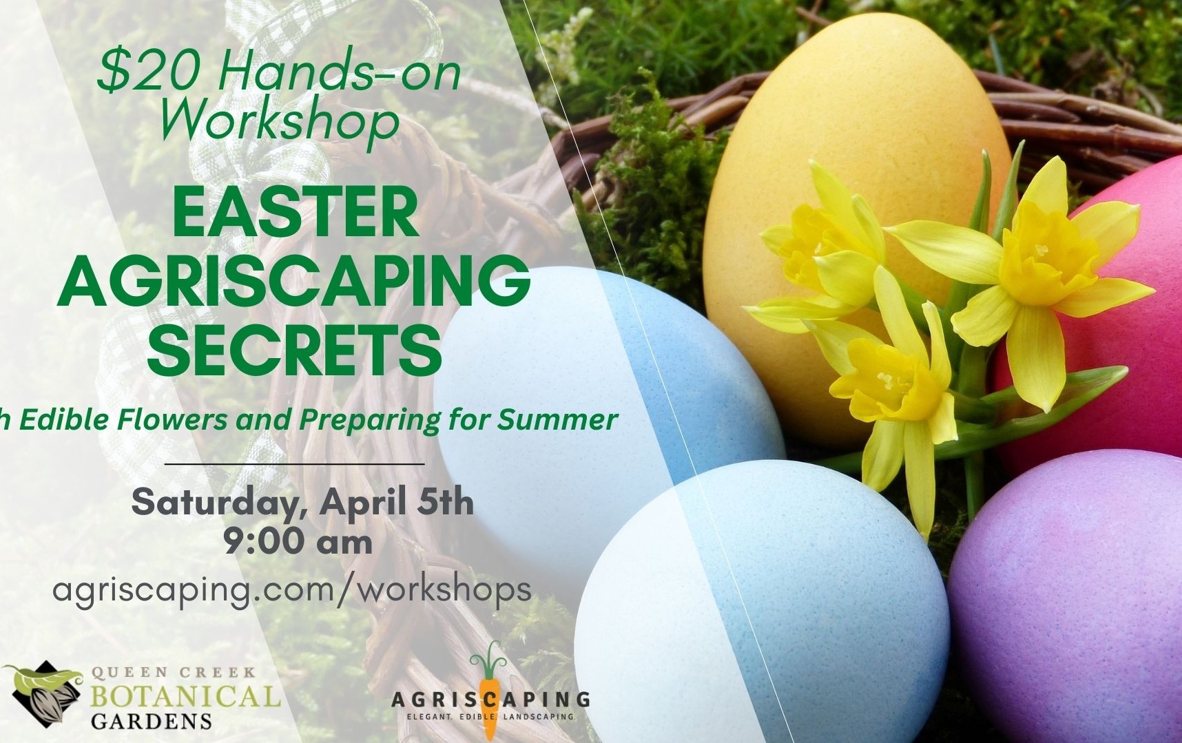 Easter Agriscaping Secrets, Edible Flowers, and Preparing for Summer ...