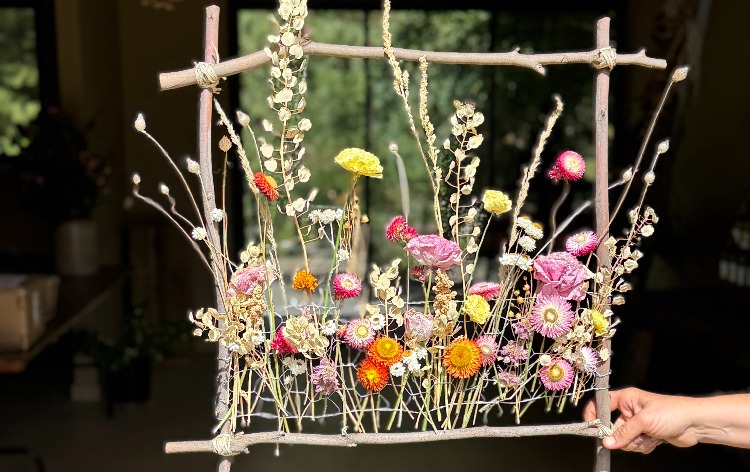 Hanging Dried Flower Garden Workshop // 29th April Tickets | Earthenry ...