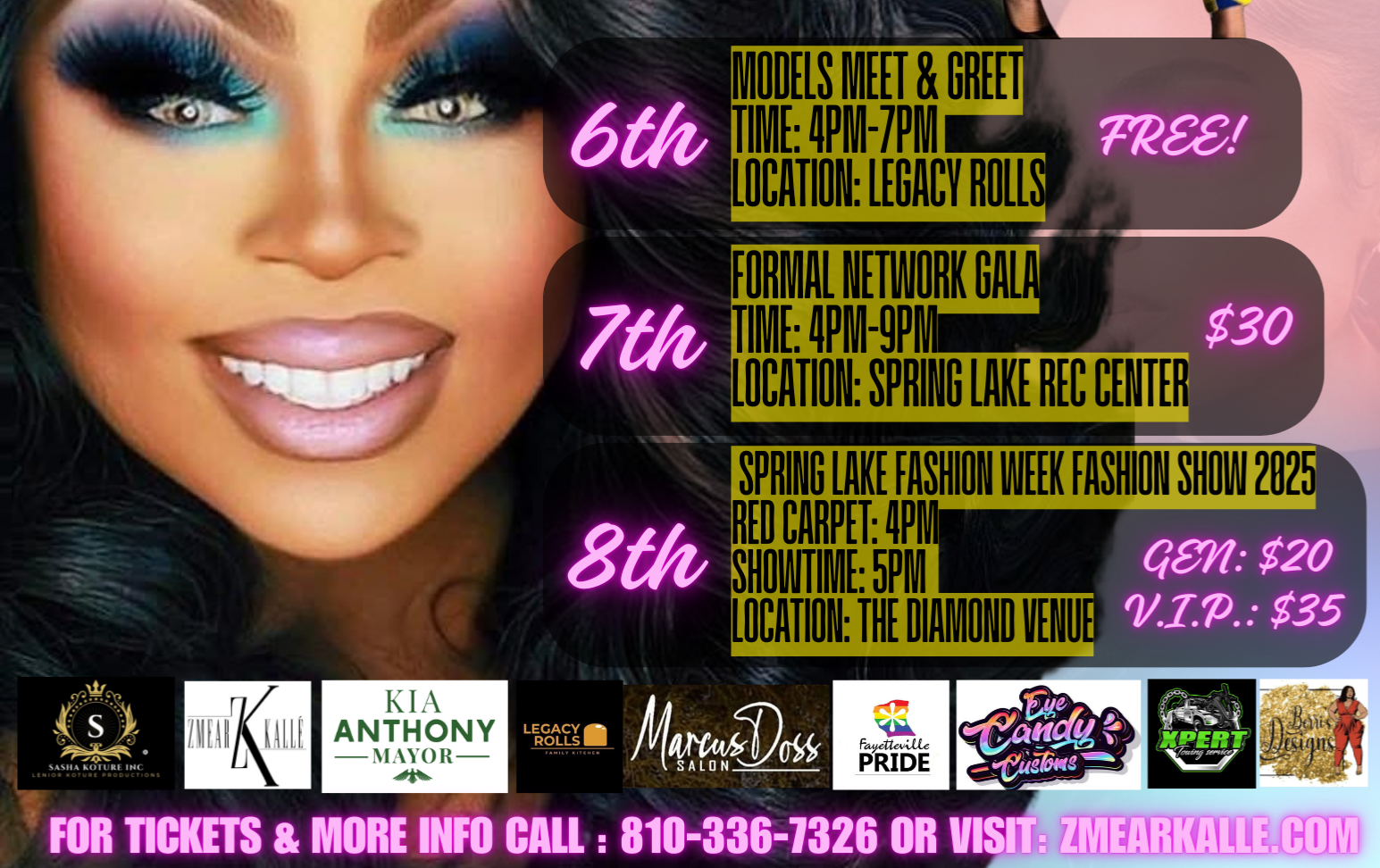 SPRING LAKE FASHION WEEK FASHION SHOW VIP Tickets | SPRING LAKE FASHION ...