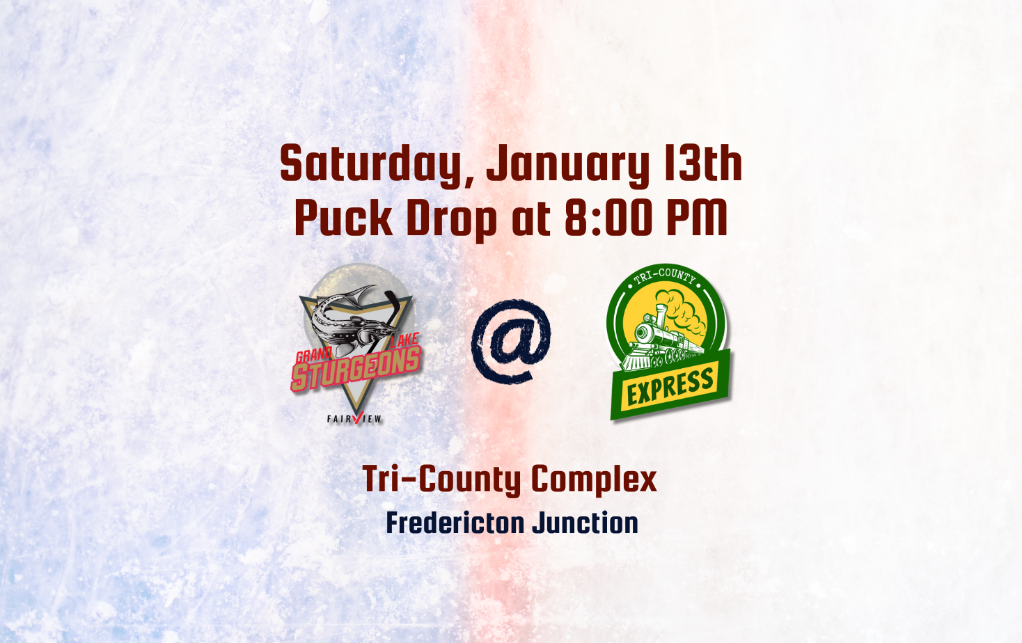 Grand Lake Sturgeons @ Tri-County Complex - Archived Tickets | Southern ...