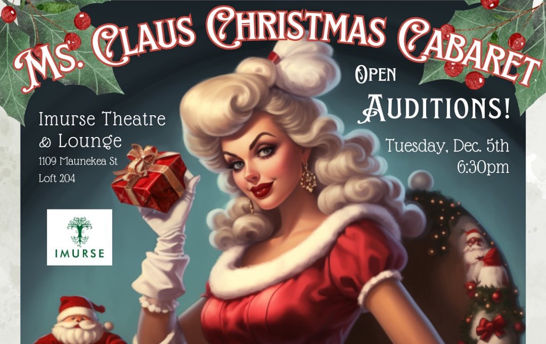 CASTING CALL AUDITIONS: MS CLAUS CHRISTMAS CABARET Tickets | Imurse