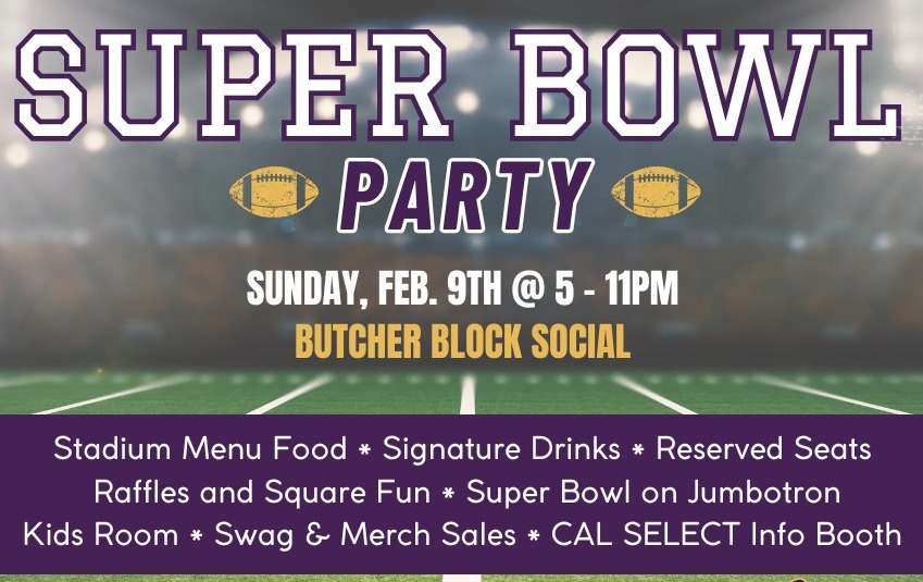 Super Bowl Party for Cal SELECT Flag Football Tickets | Caledonia Youth ...