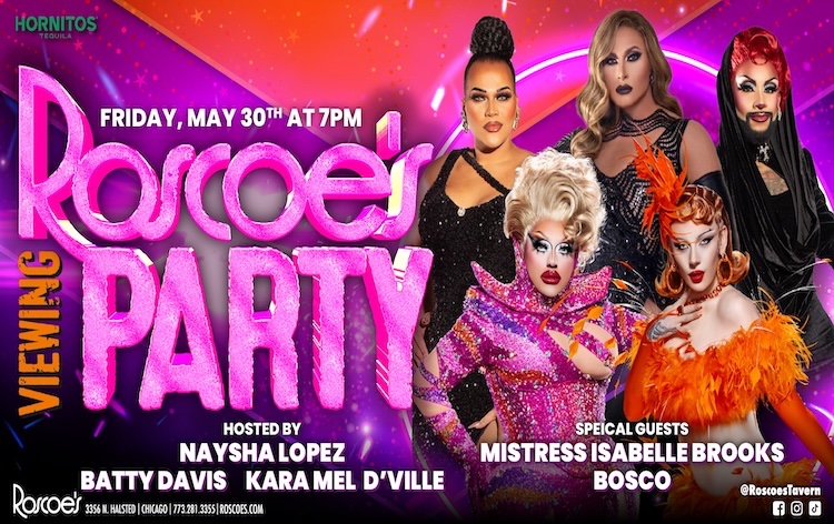 Roscoe's RuPaul's Drag Race All Stars 10 Viewing Party with Mistress ...