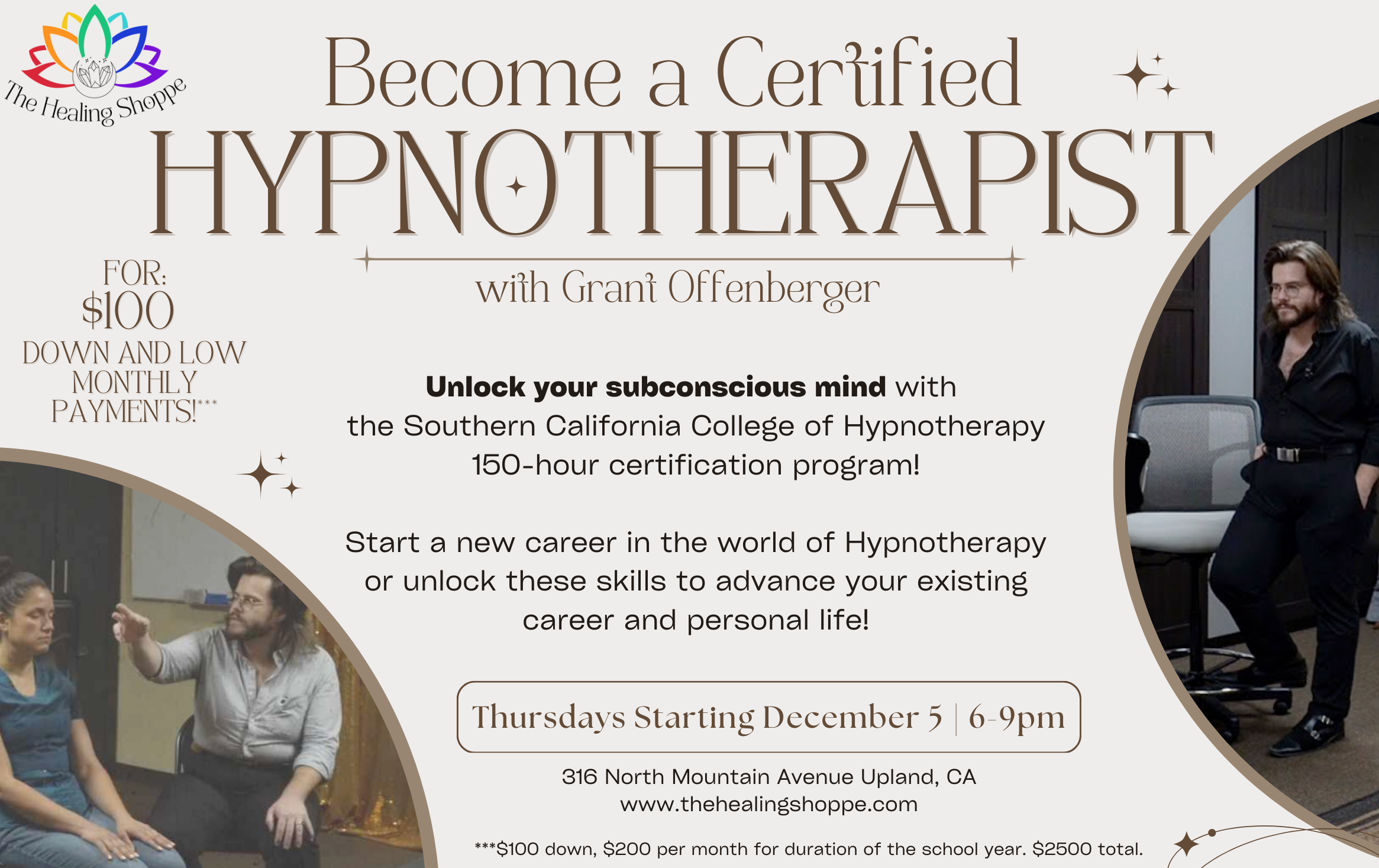 Join our 150-hour Hypnotherapist Certification Program with Southern ...