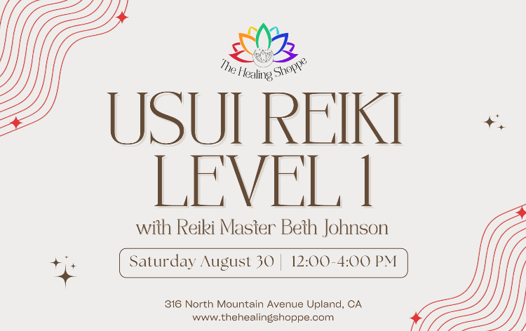 Usui Reiki Level 1 Tickets | The Healing Shoppe Crystal Boutique