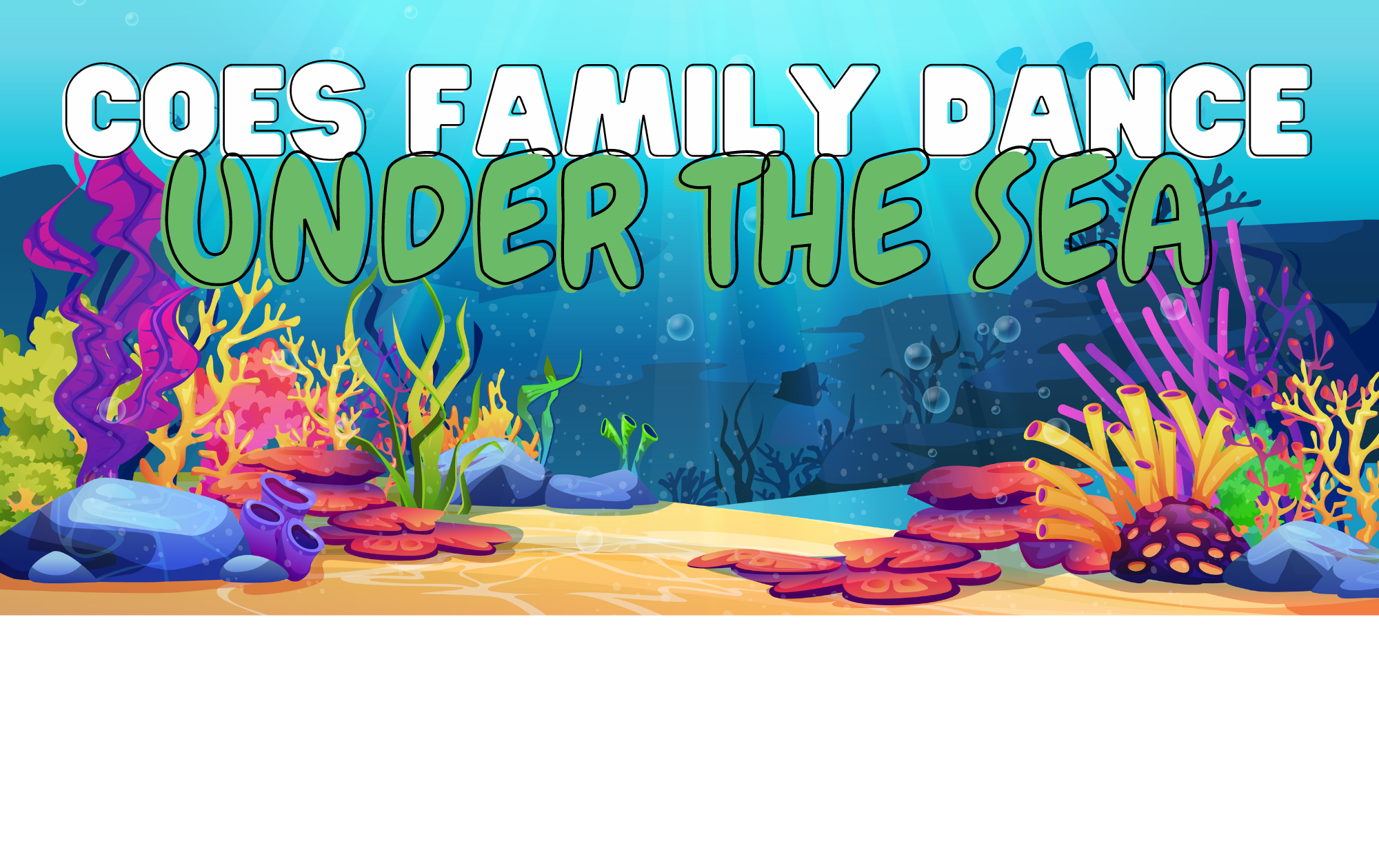 2024 COES Family Dance "Under the Sea" Tickets | Creekside Oaks ...