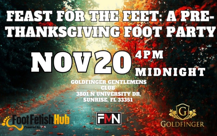 Feast for the Feet: A Pre-Thanksgiving Foot Party Tickets | FootHub.event