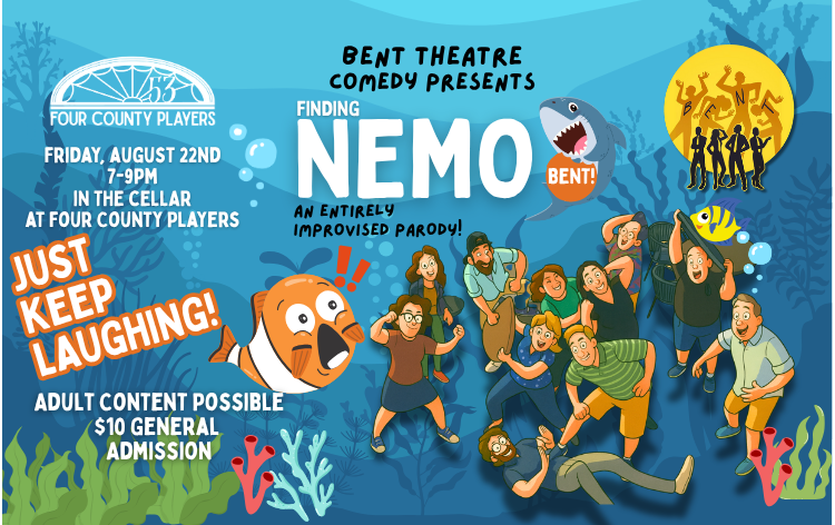 Finding Nemo…Bent: Tickets | Four County Players