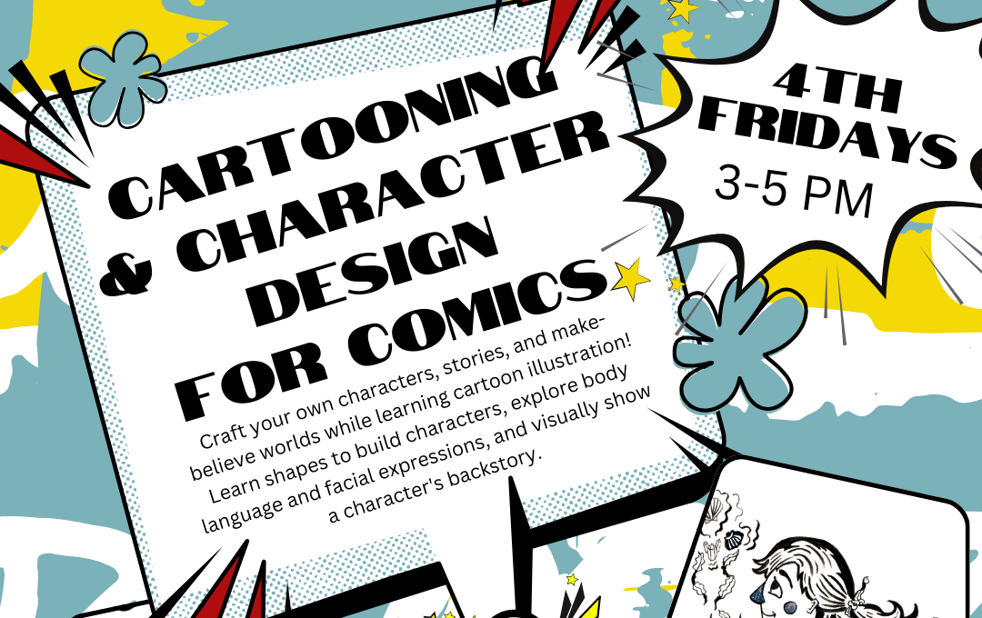 Cartooning and Character Design for Comics Tickets | Push/Pull