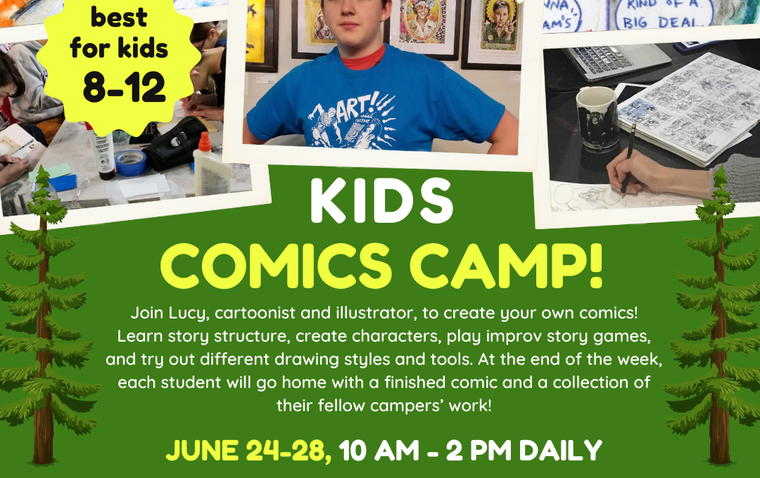 Kids Comics Camp Tickets | Push/Pull