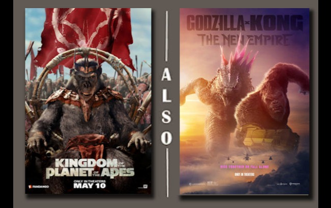KINGDOM of the PLANET of the APES / GODZILLA x KONG: THE NEW EMPIRE ...