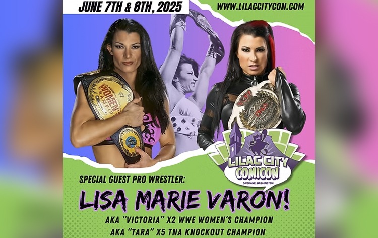 LILAC CITY COMICON: WWE VICTORIA / TNA TARA / LISA MARIE VARON Tickets ...