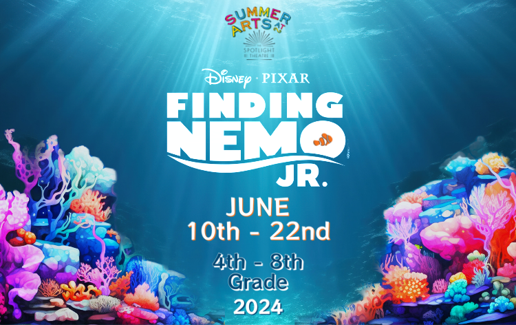 Finding Nemo Jr. Summer Arts Registration Tickets | The Spotlight Theatre