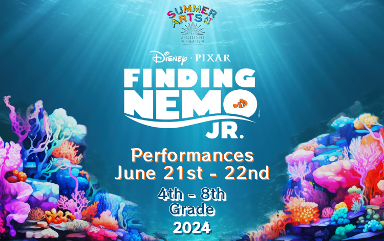 Finding Nemo Jr. Performance Tickets | The Spotlight Theatre