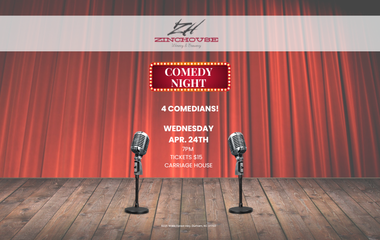 Comedy Show - ZincHouse Laughs Tickets | Zinc House