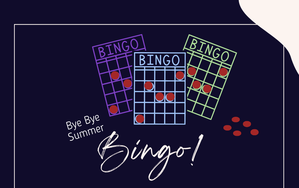 Bye-Bye Summer Bingo Tickets | Soul Sisters' Studio