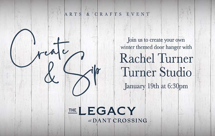 Create and Sip Tickets | The Legacy