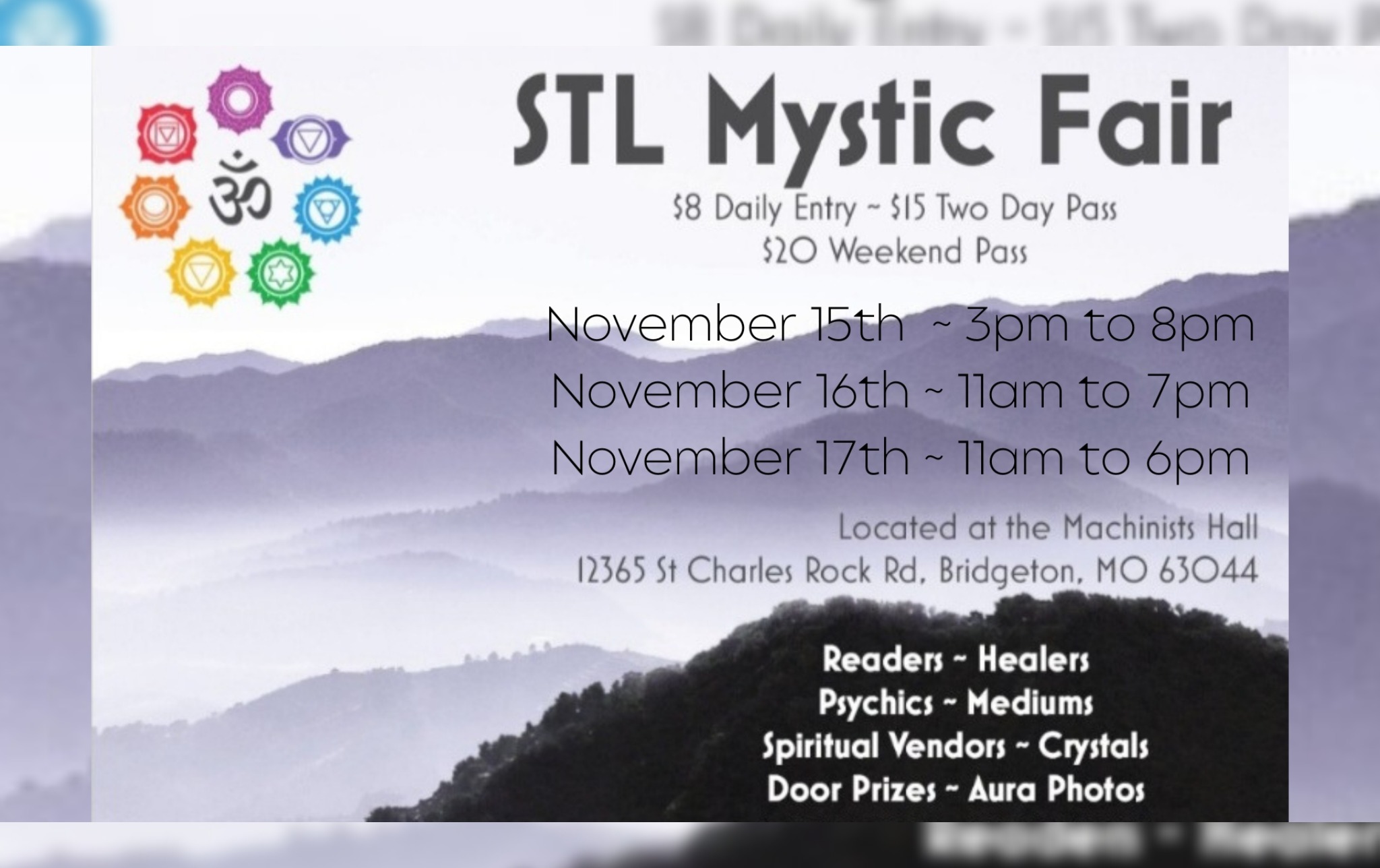 STL Mystic Fair ~ November 2024 Tickets | Empowered Healing KC