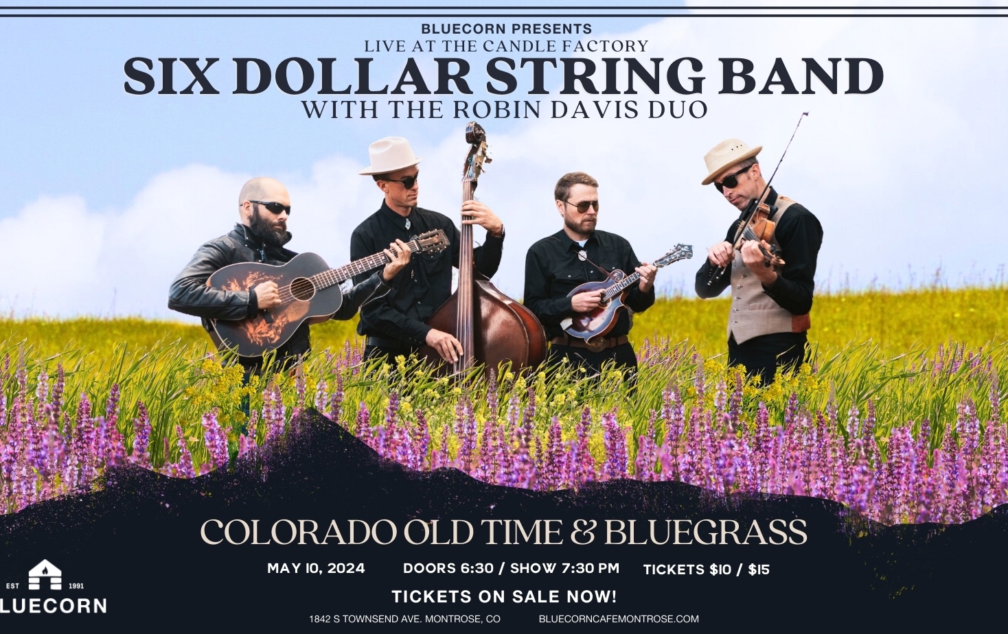 Live at the Candle Factory: Six Dollar String Band with The Robin Davis ...