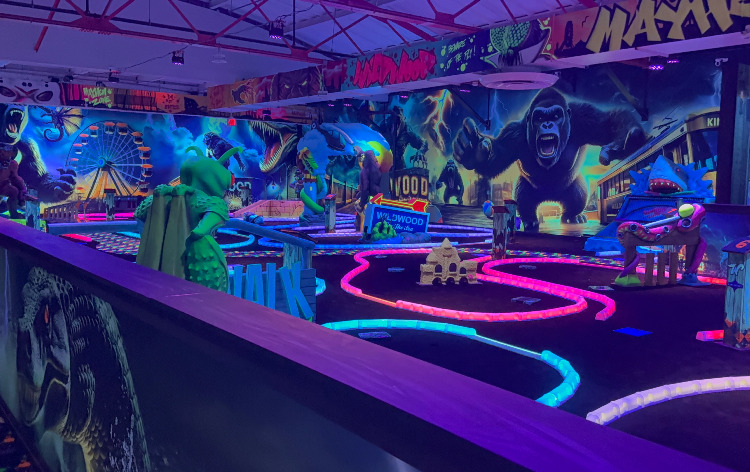 The Mayhem Zone — Mini Golf Adventure Tickets | Zone Wildwood