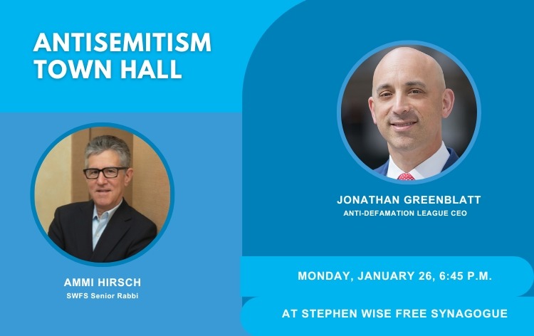Canceled Due to Weather: Antisemitism Town Hall with ADL CEO Jonathan ...