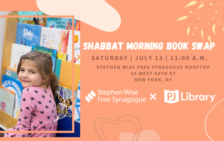 Rooftop Shabbat + PJ Library Book Swap Tickets | Stephen Wise Free ...