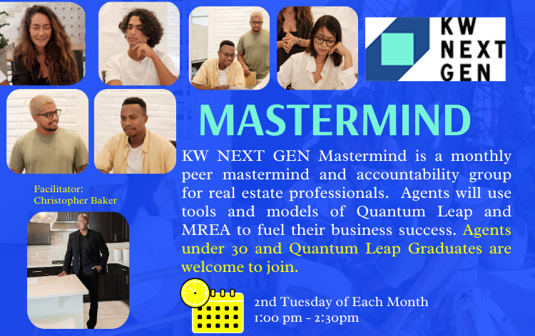 KW NEXT GEN MASTERMIND Tickets | Christopher Baker, KWU Approved Trainer