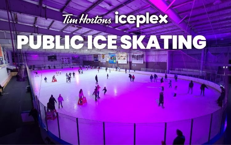 Beat the Heat Summer Public Ice Skating Tickets | Tim Hortons Iceplex