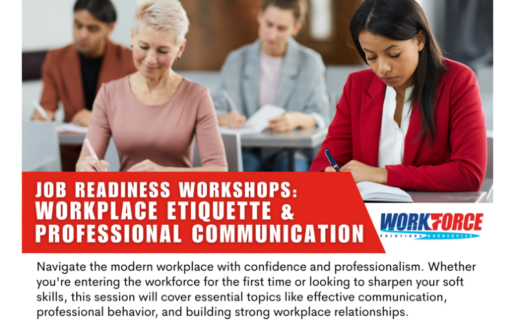 Workplace Etiquette & Professional Communication Tickets | Workforce ...