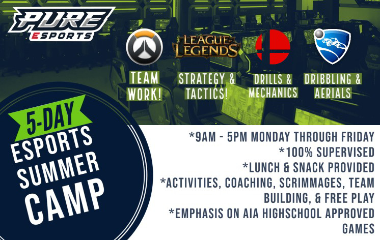 PURE Esports Summer Camp #1 Tickets | Pure Esports