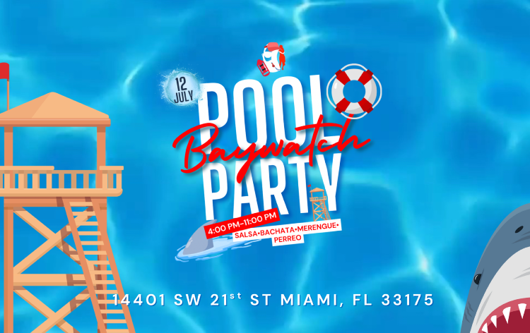 Salsa Pool Party Baywatch edition麗 Tickets | Randy Santos Dance Studio