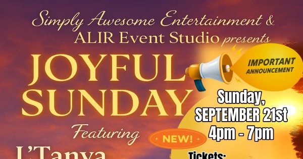 “A Joyful Sunday” in Fayetteville – Gospel & Soul Concert | BYO Food ...