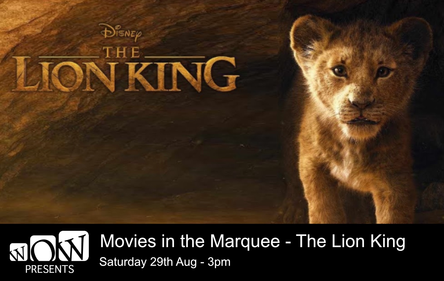 Movies in the Marquee - The Lion King