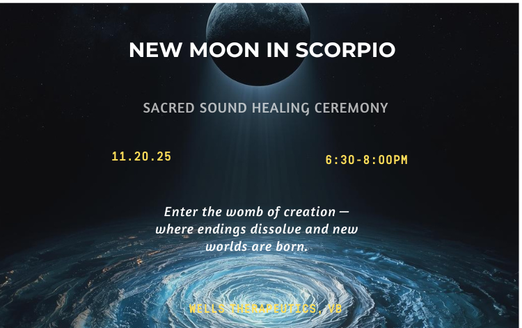 New Moon in Scorpio Sacred Sound Healing Ceremony Tickets | Yuli Arts