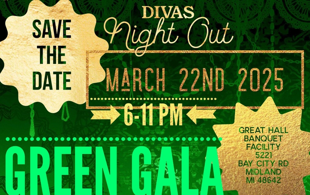 Divas Night Out 2025: Green Gala Tickets | Zieroff Ministries LLC