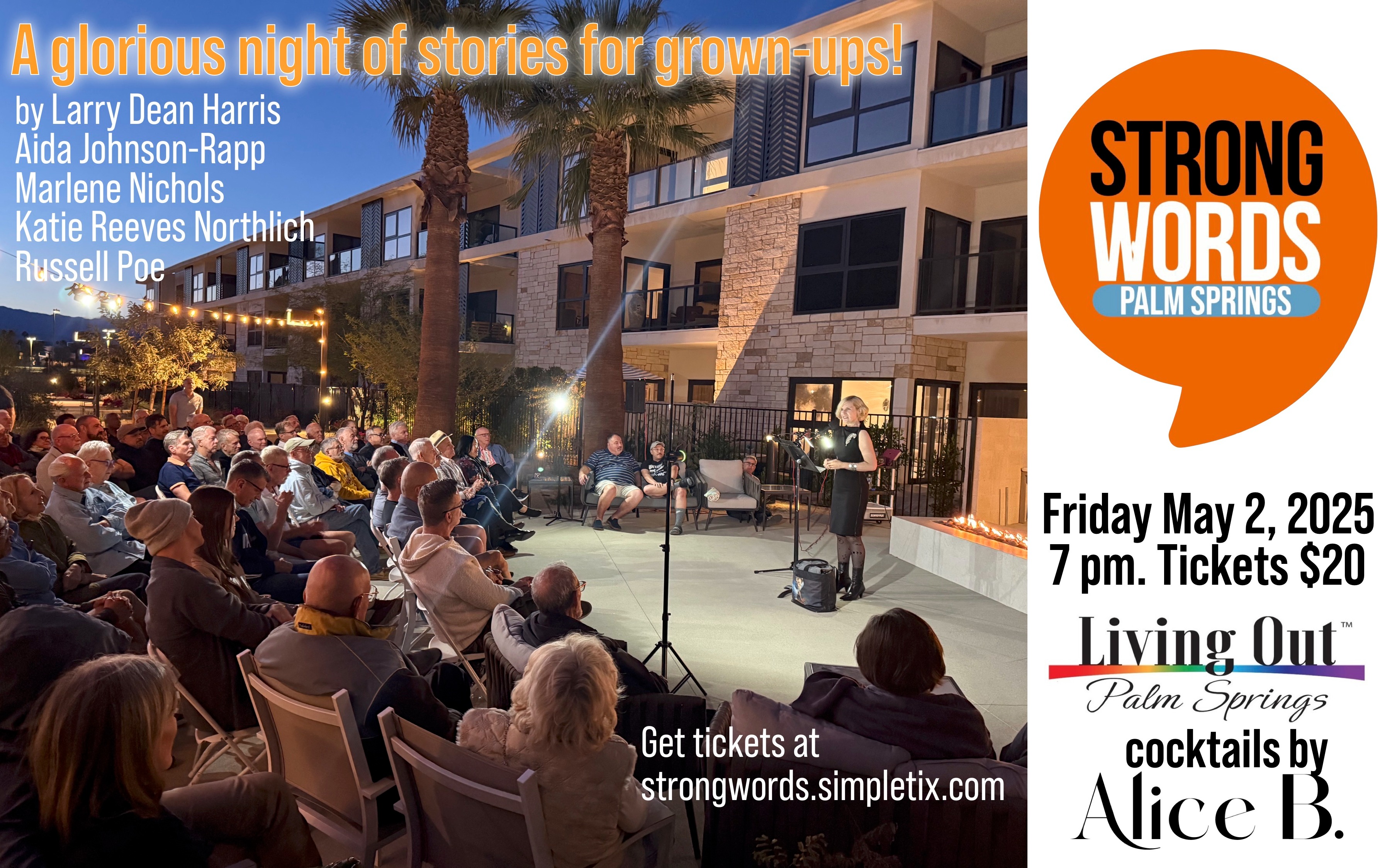 Strong Words Palm Springs May 2, 2025 Tickets | Strong Words