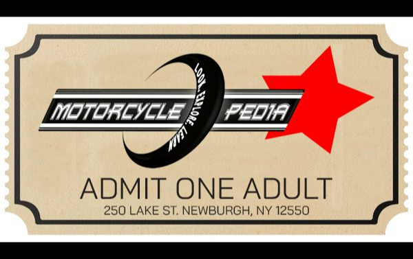 Motorcyclepedia Admission Tickets | Motorcyclepedia | Velocipede