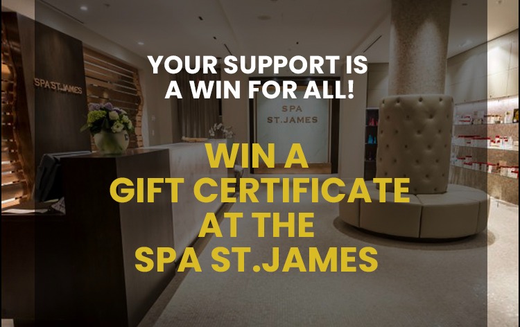 WIN A Spa St.James Gift Certificate $500 Tickets | Parents Guild SH